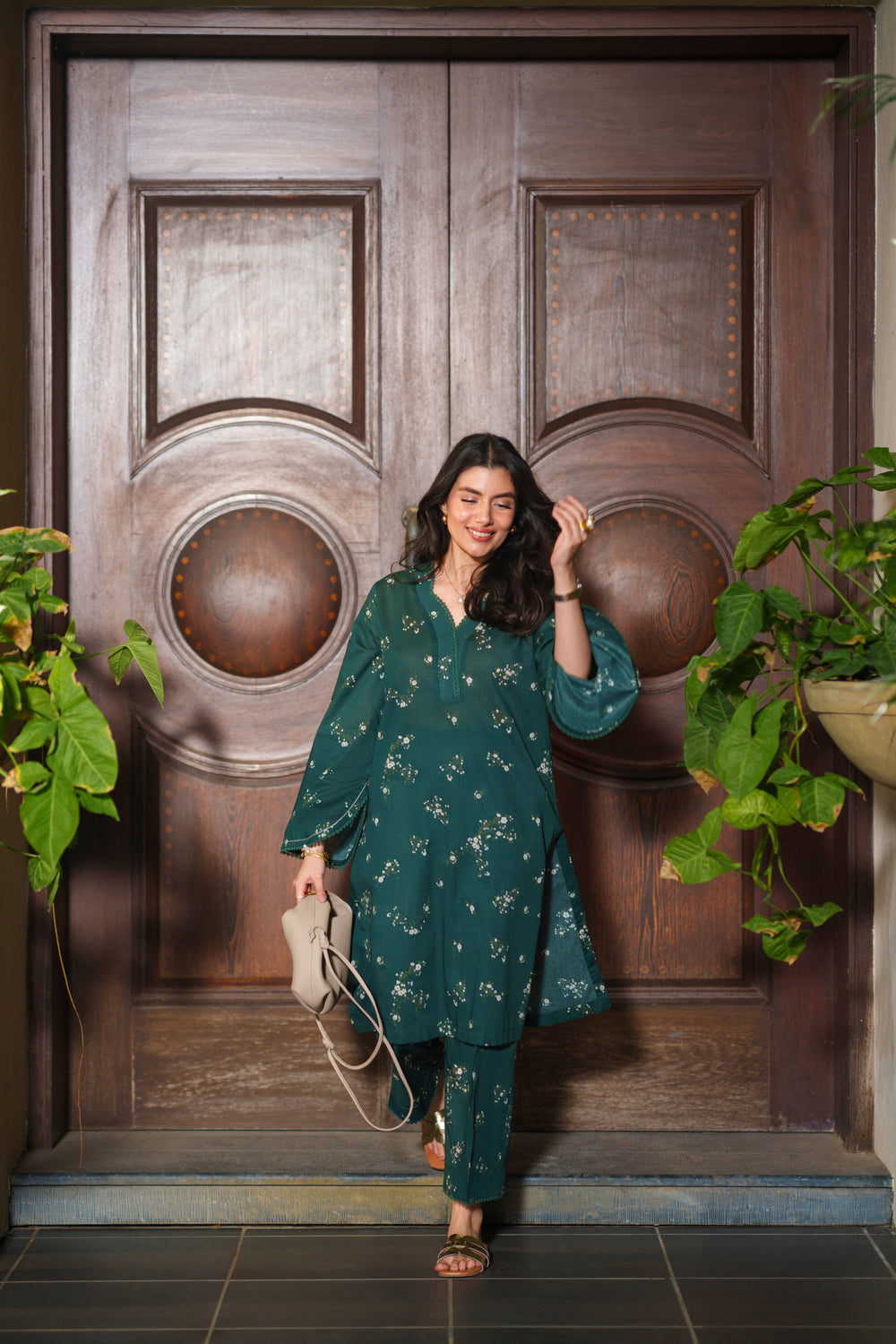 Jade Co-ord Set | Cotton | loomé